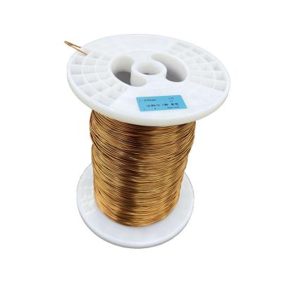 China AWG 46-10 UEWN Overcoat Polyamide Enamelled Wire for General Motor Thermal Class 130 for sale