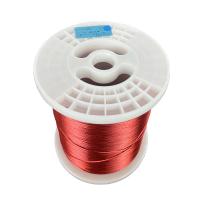 China UEWF Class Two Enamelled Round Copper Wire with JIS Diameter AWG 46-14 for High Thermal Solderable High Applications for sale
