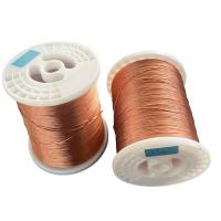 China Temperture Class 155 Enamelled Copper Wire UEWF 0.1*100 Stranded Wire with Natural Color for sale