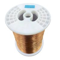 China RoHS Certified Enamel Insulated Copper Wire with Copper Conductor Natural Red Green Color Variations for sale