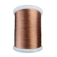 China UEFN U2 0.2*20 Enameled Round Copper Wire Theramal Class 155 For General Motor 2800V Voltage Rating for sale