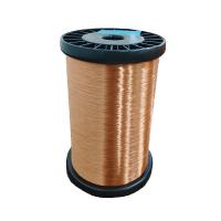 China Oxygen Free Copper Enamelled Round Copper Wire with Insulation Thickness of 0.01mm-0.5mm and Dependable Conductor Resistance for sale