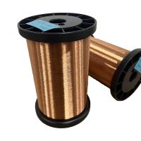 China Best Enameled Copper Clad Wire Voltage Rating 600V 1500V Minimum Quantity 300kg And Above for sale