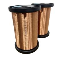 China 180C Thermal Class Enamelled Round Copper Wire with Wide Wire Diameter Range for sale