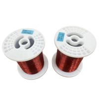 China Oxygen Free Copper Conductor Enamelled Round Copper Wire with 0.01mm-0.5mm Insulation Thickness for sale