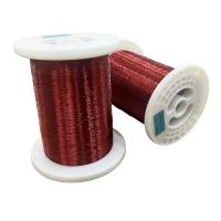 China Enameled Copper Clad Wire Supplies With High Breakdown Voltage Advantage for sale