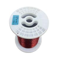 China Oxygen Free Copper Conductor Enamelled Round Copper Wire with 0.01mm-0.5mm Insulation Thickness for sale