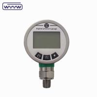 China Bar Psi InHg Precision Portable Digital Pressure Gauge 80mm 100mm for sale