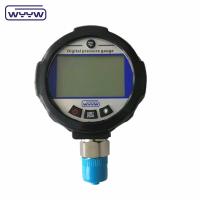 China Precision 0.2%Fs Bottom 80mm Hydraulic Digital Water Pressure Gauge for sale