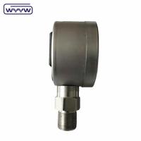 China 0.1% 0.2% High Precision Digital Pressure Gauge Stainless Steel With Rubber Cover for sale