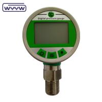 China Panel Mounting Digital Pressure Gauge 60mm With 4.5V Battery Power Supply for sale