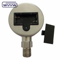 China Bottom Mount Digital Air Pressure Gauge 80mm Vacuum Medical Manometer for sale