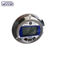 China 63mm Back Mount Manometer Digital Manometer For Gas Pressure for sale