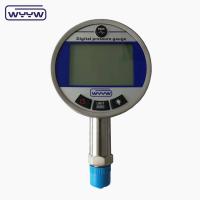 China 100mm Industrial Pressure Gauge 5 Digit Digital Manometer For Gas Pressure for sale