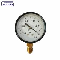 China Steel Vacuum Pressure Gauge Manometer Bottom Mount WYYW for sale