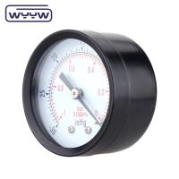 China Steel Negative Pressure Gauge -0.1Mpa Back Mount 60mm Dial for sale