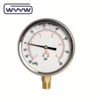 China 0 To 100 Mbar Digital Vacuum Pressure Gauge Pressure Oil Water Gauge for sale