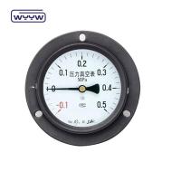 China OEM Negative Air Pressure Gauge Manometer Bourdon Pressure Gauge Meter for sale