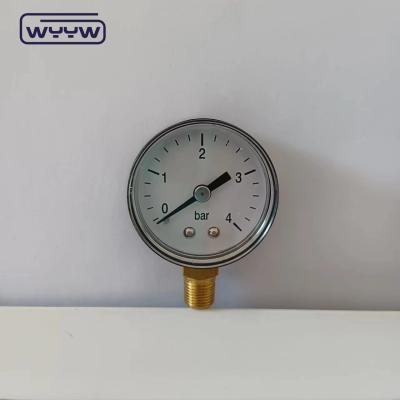 China CE Standard 40MM Plastic 0-4Bar 1/8