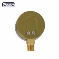 China Commercial pressure meter pressure regulator use natural gas 50mm manometer supplier co2 pressure gauge for sale