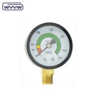 China High quality psi 2 inch wholesale radial propane gas pressure manometer for sale