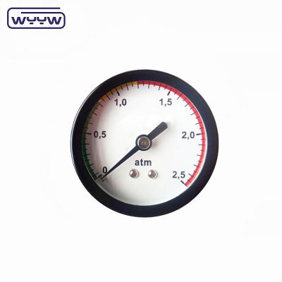 China good quality competitive price natural gas 50mm black steel case bar psi double scale 1/8