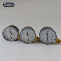 China 1.5inches 40mm high quality pressure gauge manometer cheap pressure gauge bottom connection factory direct sale for sale