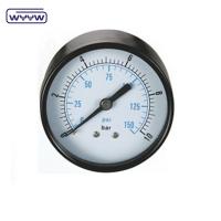 China 1/8 1/4 threaded connection 16 bar water pressure gauge manometer price for sale