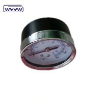China 60MM  0-10 kgcm2 & 150 psi Black steel case White dial manometer for water pressure for sale