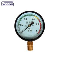 China 2 inch gas testing pressure gauge manometer/manometro for sale