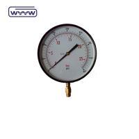 China High Accuracy Precision Test Pressure Gauge Manometer bottom Mount for sale