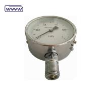 China 100mm dual scale atmospheric pressure gauge for sale