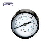 China Axial 50mm Economy Pressure Gauge / Atmospheric Pressure Gauge Manometer for sale