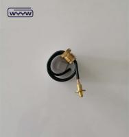 China 40mm 0-4bar Wall Hung Boiler Pressure Gauge Black Steel Material for sale