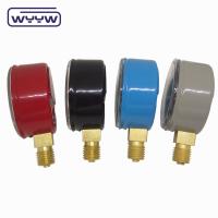 China Natural Gas Pressure Gauge Manometer 50mm Color Pressure Gauge for sale