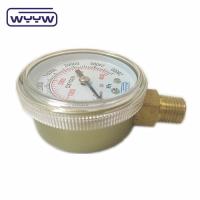 China oxygen cylinder pressure gauge for sale