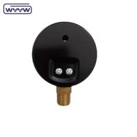 China 60mm Economy Pressure Gauge Manufacturer With Rubber Protective Cover for sale