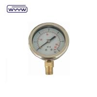 China oem for free industrial pressure manometer penumatic 1/4