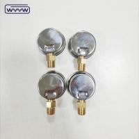 China 40mm Dial Ss304 Case Pointer Type Bourodon Tube  Vertical 0-10bar /psi  Oil Filled Pressure Gauge 1-1/2 for sale