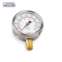 China Pneumatic Air Compressor Manometer Oil Pressure Gauge for sale