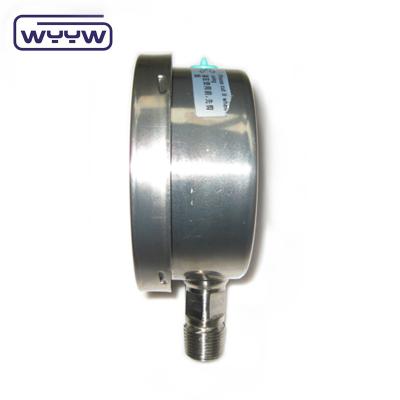 China Dial Tire Hydraulic Manometer Pressure Gauge With Brass Internals And Stainless Steel Case Mpa Psi for sale
