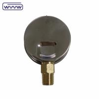 China Industrial manometer YN52mm hydraulic oil press pressure gauge 52mm 1/4NPT for sale