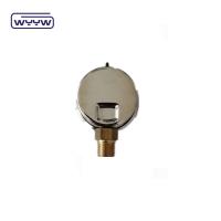 China SS Case Gas Test Pressure Gauge 40mm Dial Size Back Mount for sale
