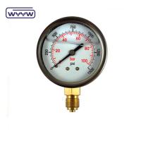 China Hydraulic Industrial Pressure Gauge Manometer 60mm for glycerin for sale