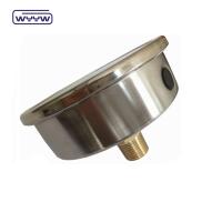 China 100mm axial oil anti-vibration pressure manometer for sale