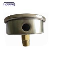 China 100mm axial oil anti-vibration pressure manometer for sale