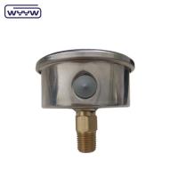 China 60Mpa 70Mpa Heavy Duty High Pressure Gauge Back Mount 1 Year Warranty for sale