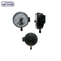 China China factory YXC-150 6 inch Electric contact manometer pressure gauge 150mm for sale