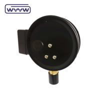 China 63mm Electric Contact Pressure Gauge Bottom Connection No Oil Filled for sale