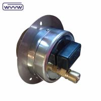 China 100mm Silicone Filled Electric Oil Pressure Gauge Back Mount for sale